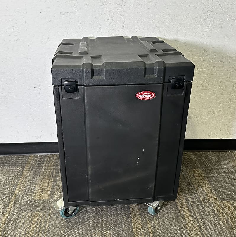SKB 10U Rolling Travel Rack Case With 10U Mixer Mount | Reverb