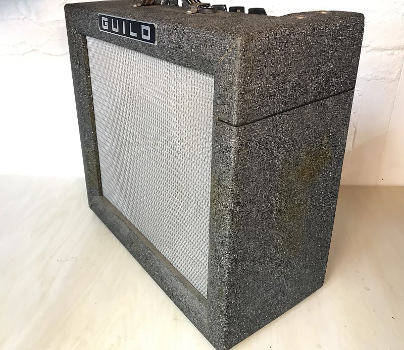 1960's Guild 66J 20 watt 1x12 Tube Combo Amplifier | Reverb