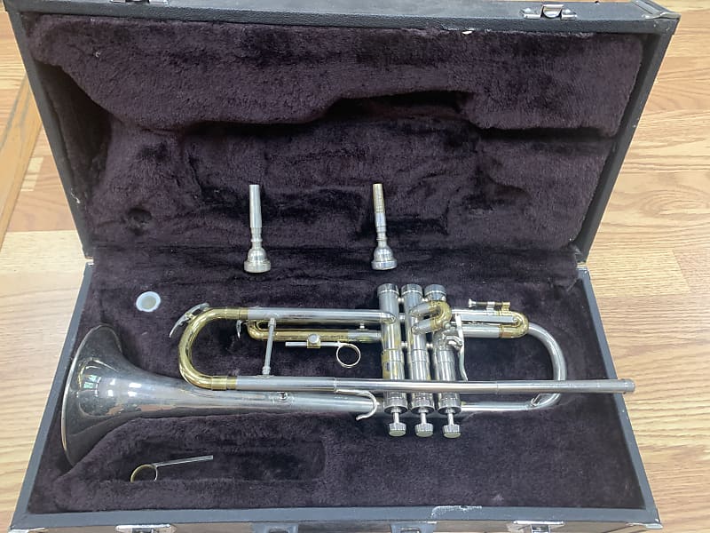 Vintage C.G. Conn Connstellation 38B 1956 - Silver Nickel - | Reverb