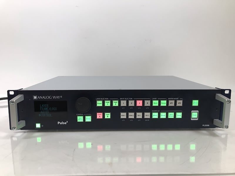 Analog Way Pulse2 PLS350 3G/HD/SD-SDI Seamless Switcher/Mixer | Reverb