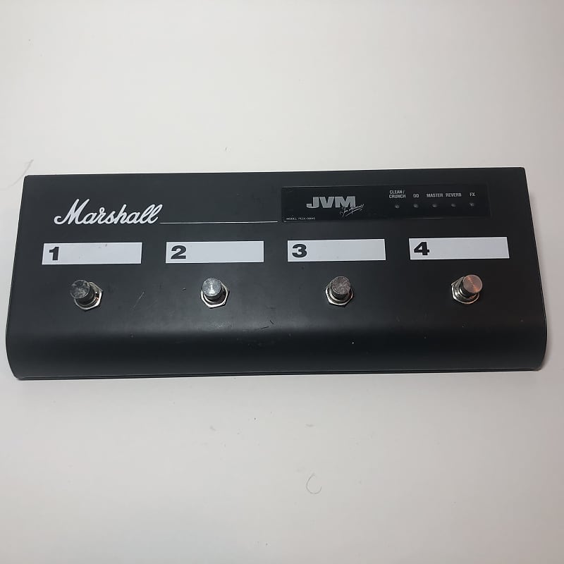 Marshall JVM PEDL-00045 4-Way Midi Footswitch - 2010s - Matte | Reverb