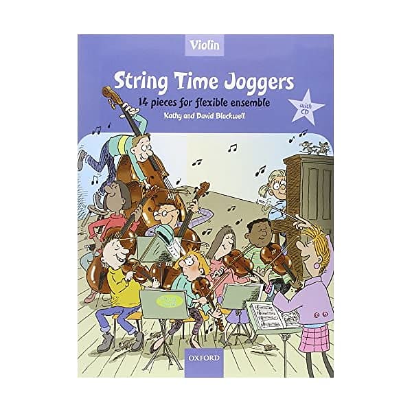 String Time Joggers Violin Book: 14 Pieces for Flexible | Reverb