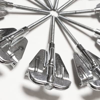 (10) Rogers Bass Drum Tension (Tuning) Rods and Claws / | Reverb