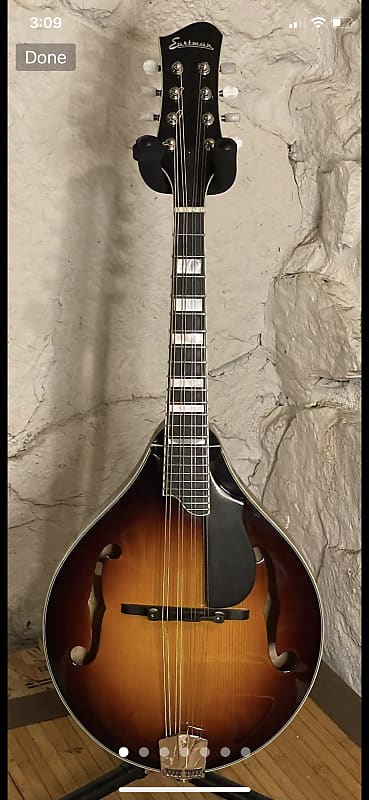 Eastman MD605 Sunburst with K&K Duotone Pickup | Reverb