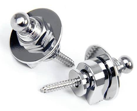 Proline Strap Lock Set Chrome | Reverb