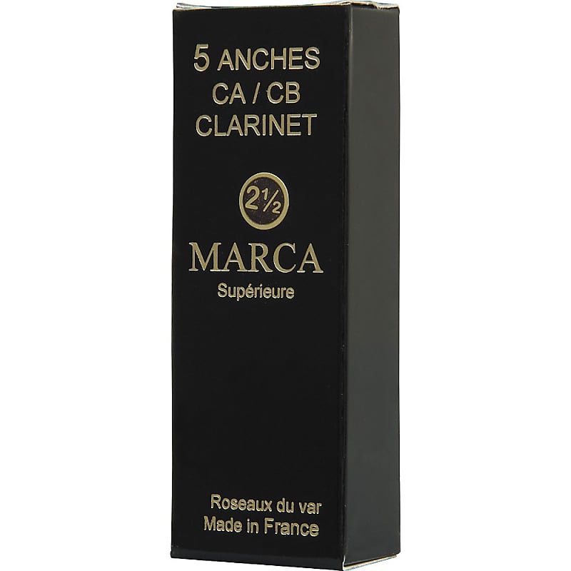 Marca Superieure Bass Saxophone Reeds Strength 2.5 | Reverb
