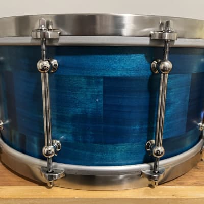 Angel "Suellen" 6.5x14", 10 Lug, Poplar Segmented Shell Snare | Reverb