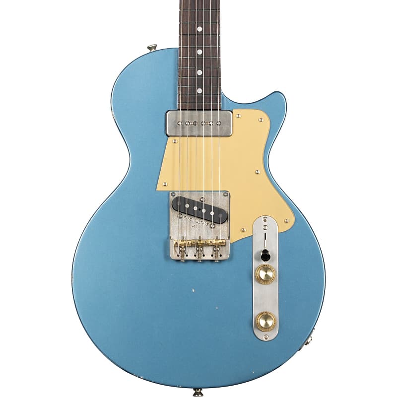 Fano SP6 Alt de Facto 6-String Electric Guitar in Pelham Blue | Reverb