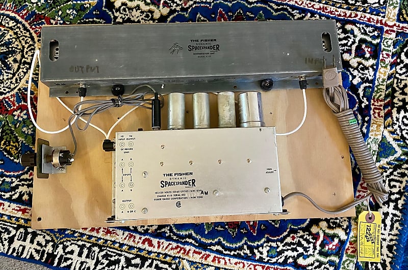 Vintage Fisher SpaceXpander (space expander) 1960s spring | Reverb