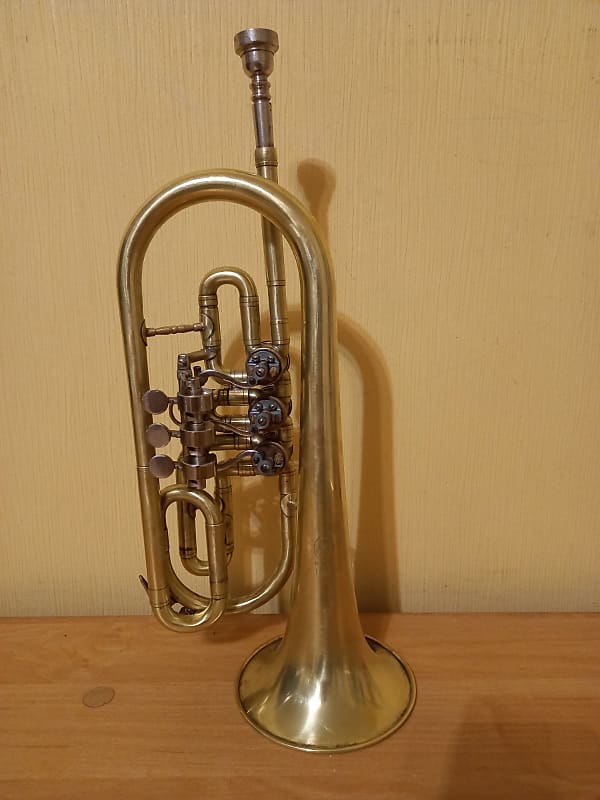 Soviet Trumpet Cornet USSR Musical Wind Instrument Horn | Reverb