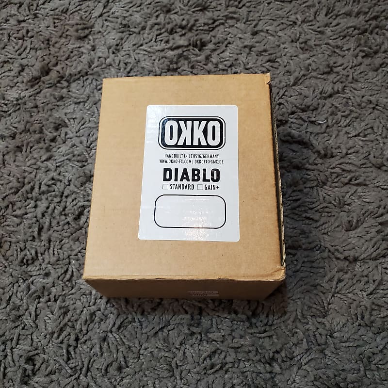 OKKO Diablo handmade guitar overdrive (Standard) | Reverb