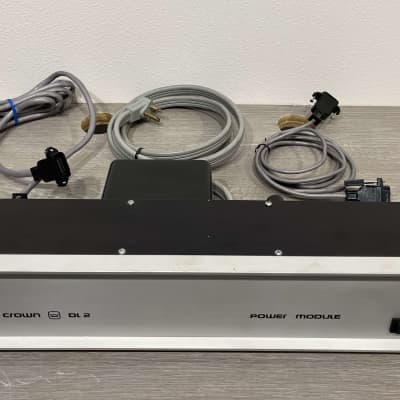 Crown DL-2 Preamp & Controller w/ DL2 Power Supply and Phono | Reverb
