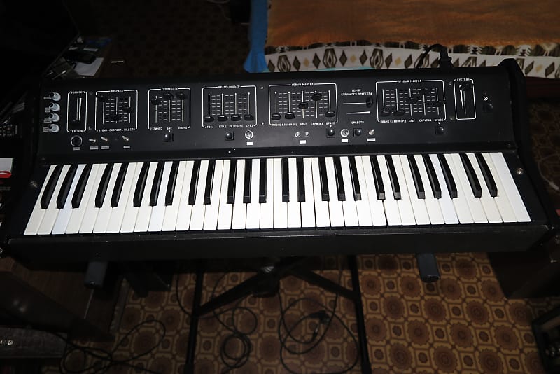 TOM-1501 soviet analog synth string machine piano, with | Reverb UK