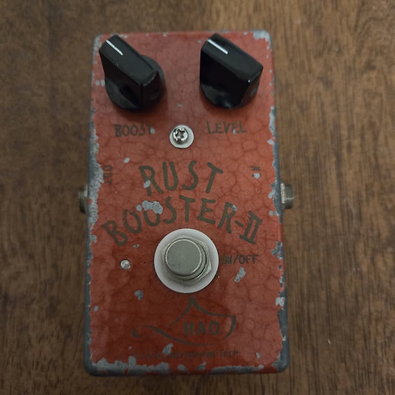 HAO Rust Booster II Clean Boost Pedal, Great Tone! 2000's | Reverb