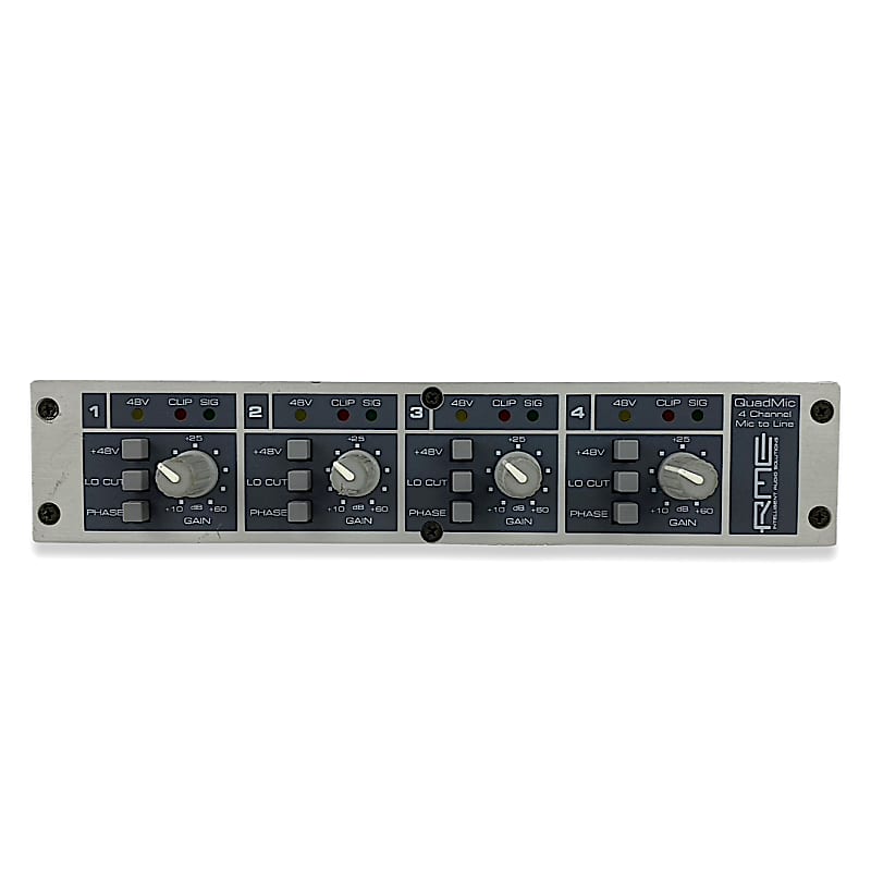RME Quad Mic 4-Channel Preamp | Reverb