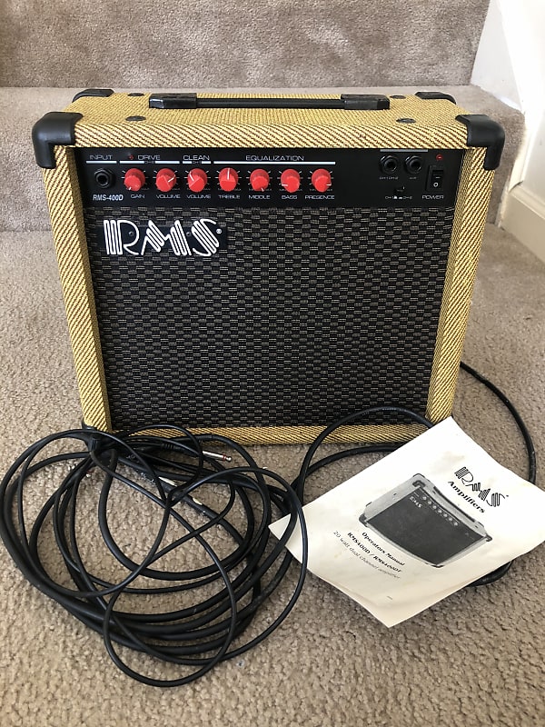 RMS 400D Amplifier Classic Tweed | Reverb