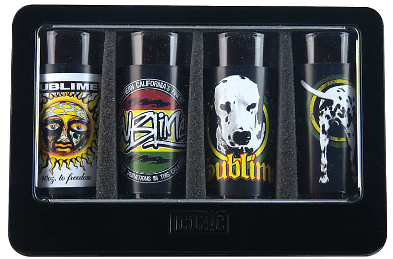 Sublime 4-Piece Shot Glass Set | Reverb