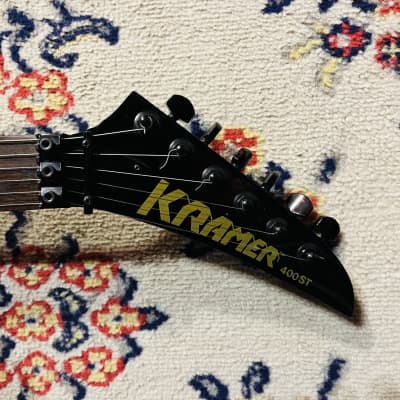 Kramer Striker 400ST Randy Rhoads V Floyd Rose 80s - Black w/ | Reverb