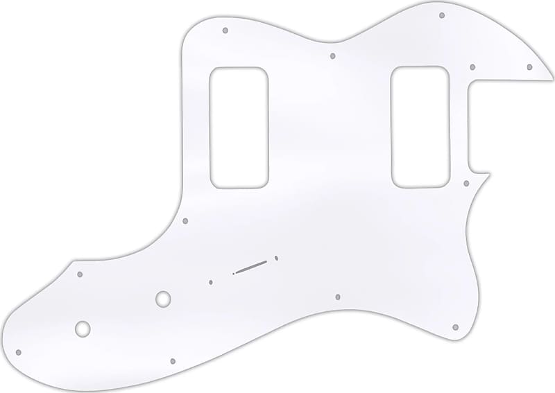 WD Custom Pickguard For Left Hand Fender Telecaster Thinline | Reverb