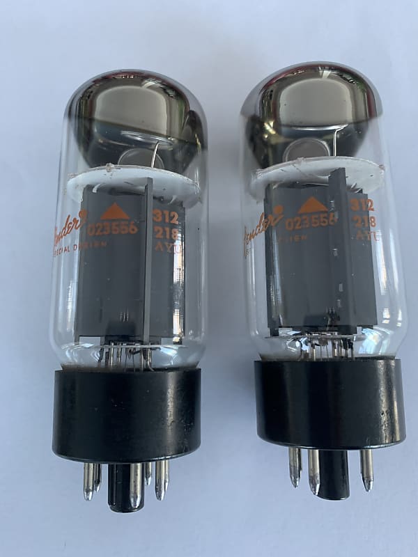 Fender Sylvania 6l6gc-str Matched Pair | Reverb