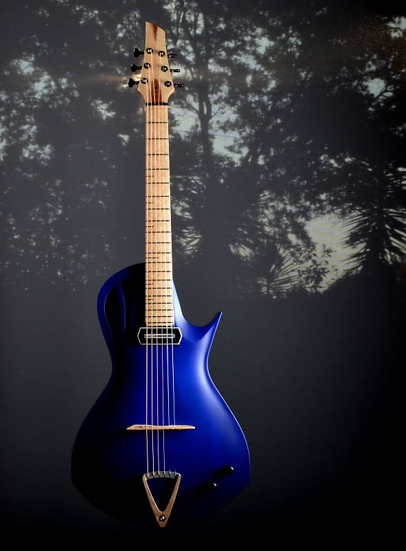Murray Kuun blue velvet 2022 - Blue Stained Natural Woods | Reverb UK