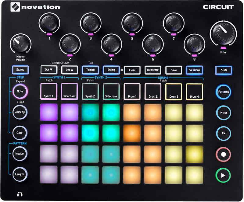 Novation Circuit Grid Based Groove Box | Reverb