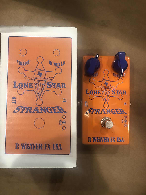 Weaver FX Lone Star Texas Ranger Treble Booster | Reverb