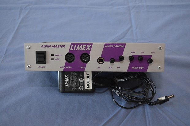 Limex Alpin Master 16MB Midi Expander Red/Silver | Reverb
