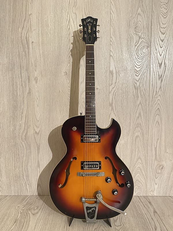 Guild T 100 D 1963/64 - sunburst | Reverb UK