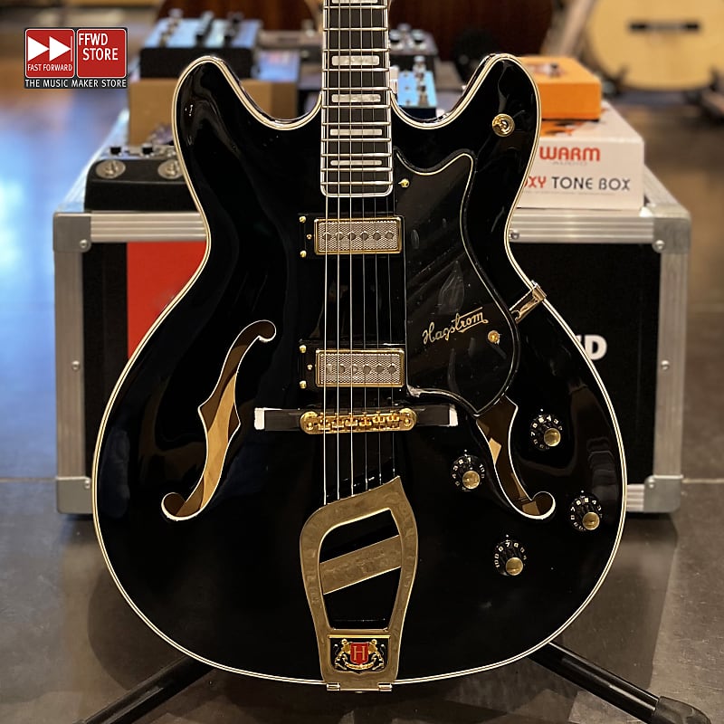 Hagstrom '67 Viking II - Black Gloss | Reverb