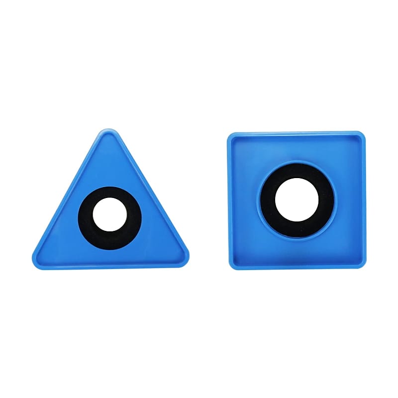 2Pcs Square And Triangle Microphone Stand,Abs Interview | Reverb