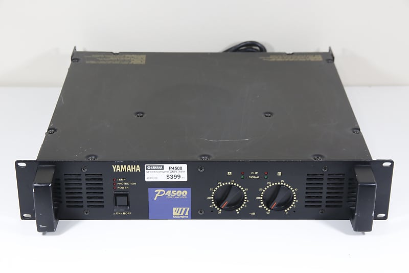 YAMAHA P4500 2 CHANNEL 460W STEREO POWER AMPLIFIER | Reverb