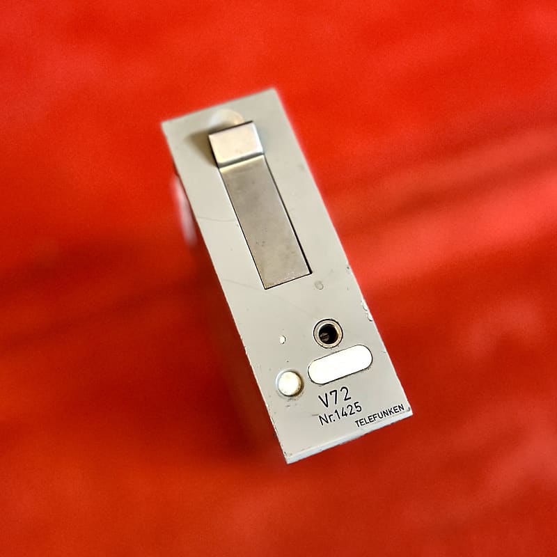 Telefunken V72 tube microphone preamplifier 1960 | Reverb Australia