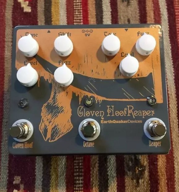 EQD Collectors! EarthQuaker Devices Cloven Hoof Reaper #007 & | Reverb