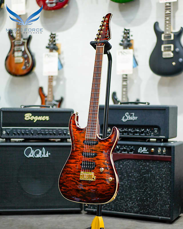 Suhr NAMM Select Limited Edition Standard Carve Top SSH - | Reverb