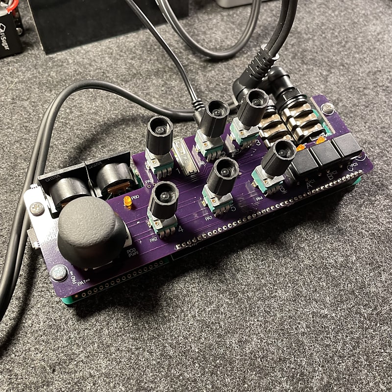 Axoloti DSP + Music Thing Control Board | Reverb