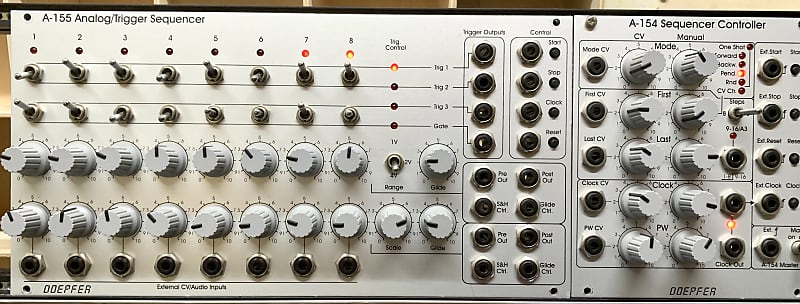 Doepfer A-155 Analog/Trigger Sequencer & A-154 Sequencer | Reverb
