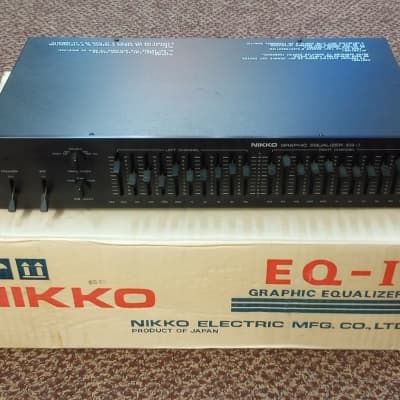 Nikko EQ-I Pro Series Stereo Graphic Equalizer Rack Mount | Reverb