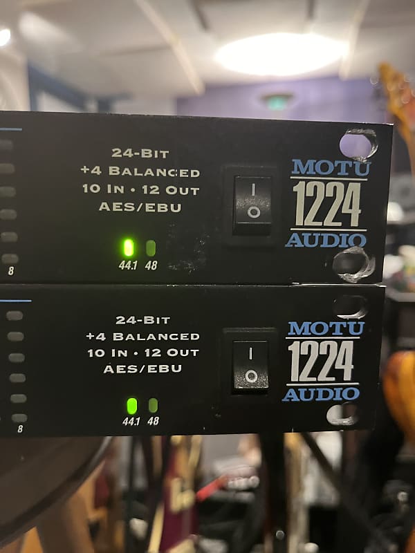 MOTU 1224 2000's - TWO identical Units | Reverb