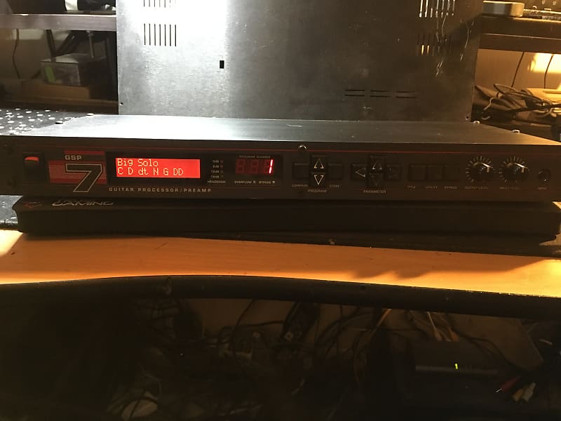 DigiTech GSP7 1990 - Noir Et Rouge | Reverb