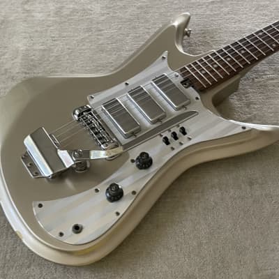 1999 Teisco K56 Sharkfin Reissue Silky Gold Finish w German | Reverb