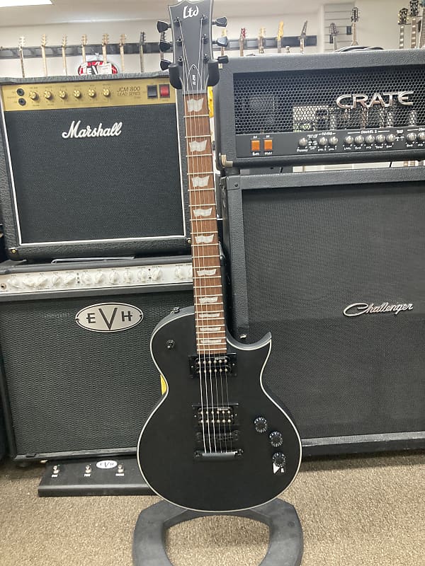 ESP LTD Eclipse EC-256 Black Satin | Reverb