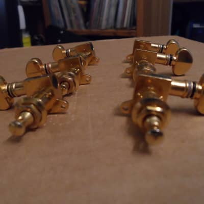 Vintage Grover Gold Tuner Set | Reverb