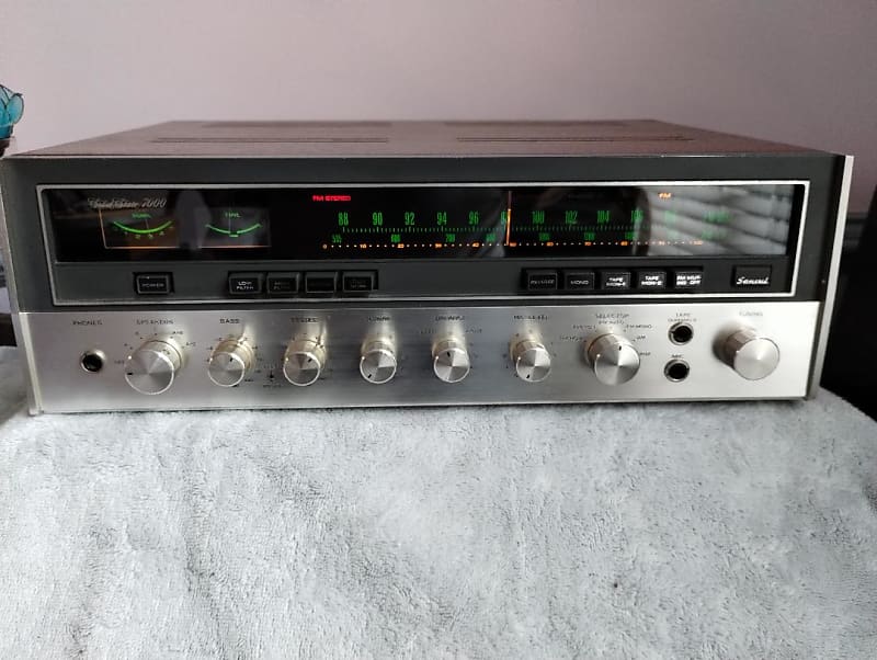 Sansui 7000 receiver serviced in very good condition - 1970's | Reverb