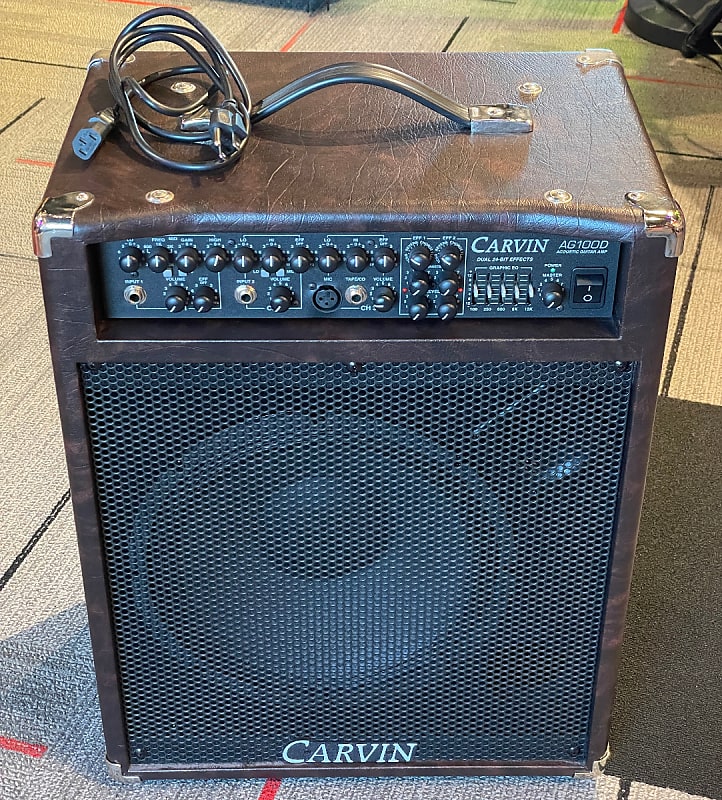Carvin AG100D Deluxe 100-Watt Acoustic Guitar Combo | Reverb