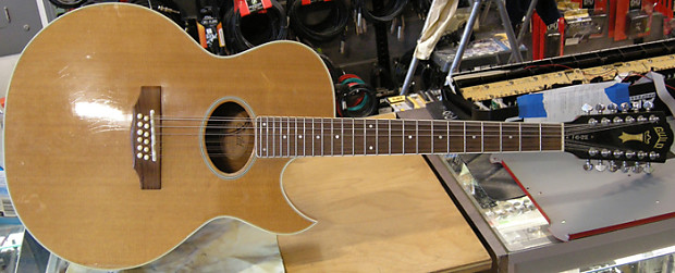 1984 Guild F45-12CE Natural Gloss Finish 12-String 24-Fret | Reverb