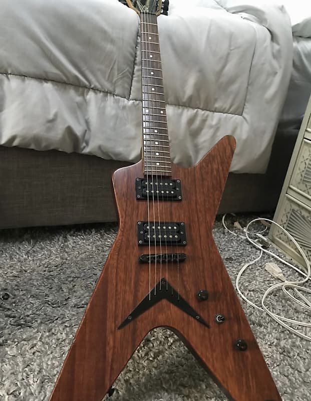Dean MLX Natural Wood Electric Guitar | Reverb