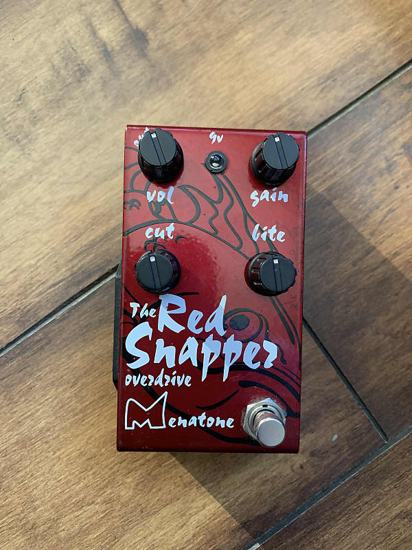 Menatone Red Snapper Transparent Overdrive | Reverb