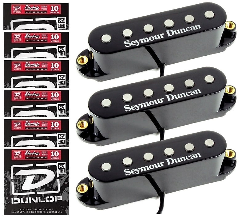 Seymour Duncan Classic Stack Plus STK-S4 Black Single Coil | Reverb