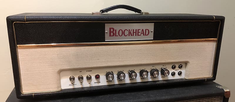 Blockhead '63 Split-Front (early JTM-45) 2001-2002 Black / | Reverb